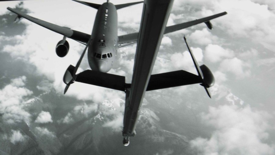 Boeing flies first Pegasus KC-46 aerial refueling tanker destined for ...