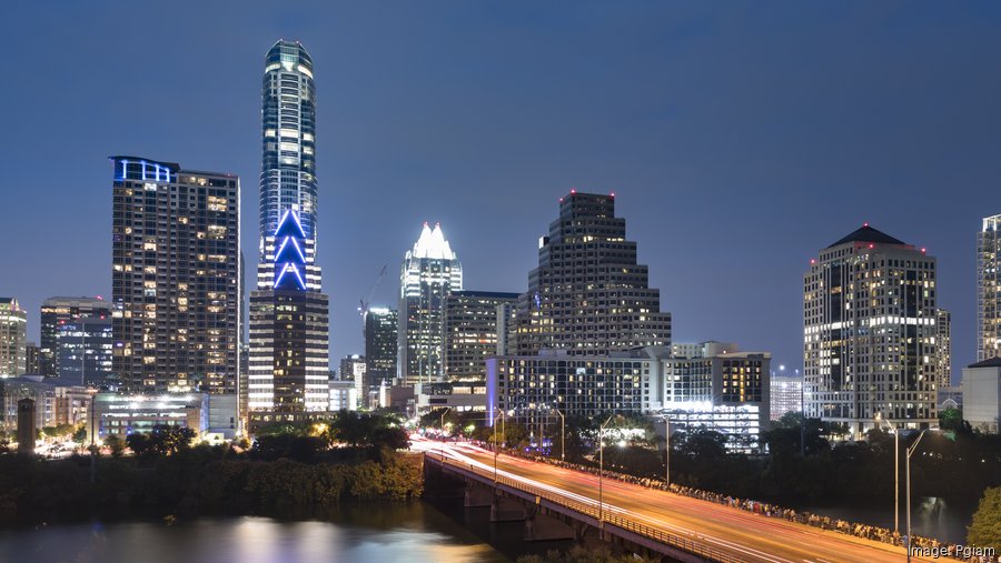 Austin Texas skyline panorama
