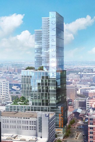 Demolition of BCCC's Bard Building in downtown Baltimore starts ...