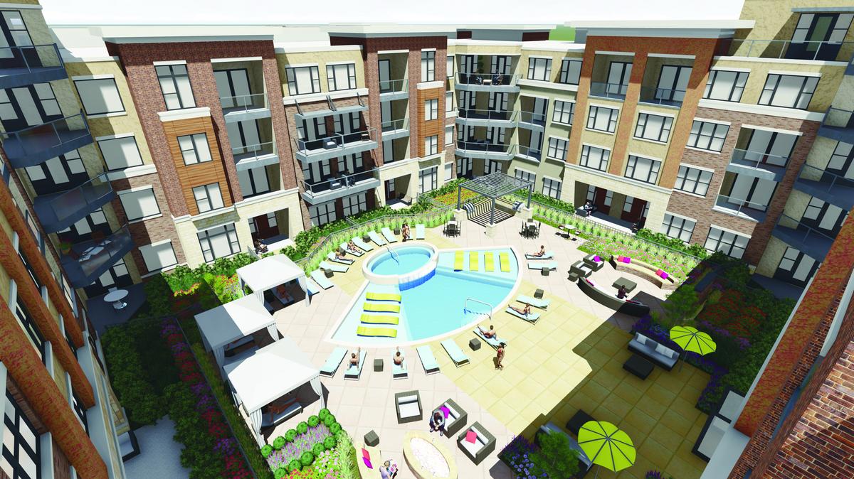 Plaza-area apartment project wins with second plan [RENDERINGS ...