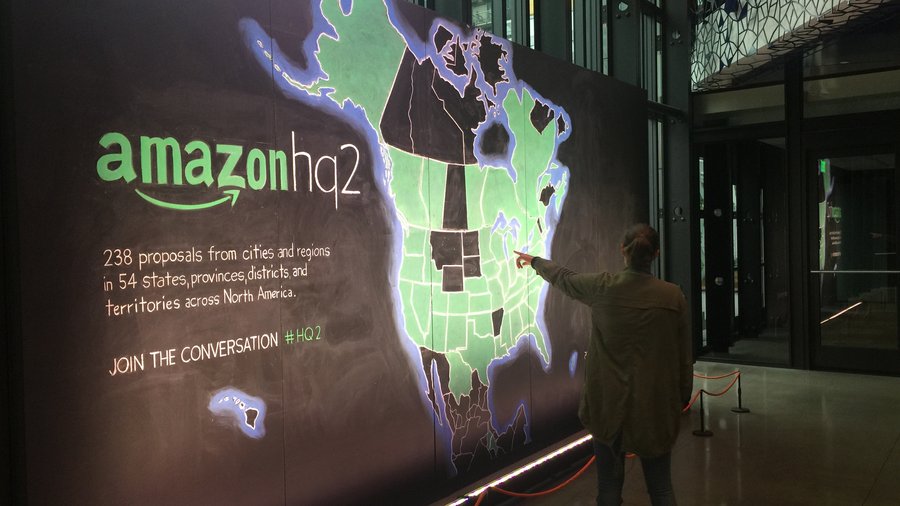 Tour Amazon's Doppler and Day 1 towers at its Seattle headquarters ...