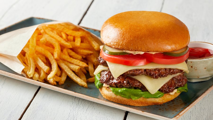 Double Stacked Burger
