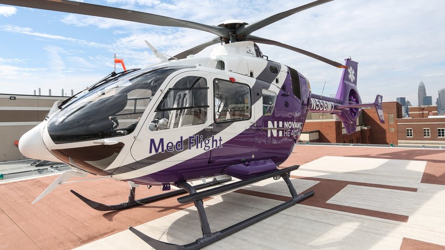 Novant Health expands reach with air transport - Charlotte Business Journal