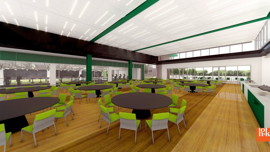 USF Football Center Rendering Multipurpose Room