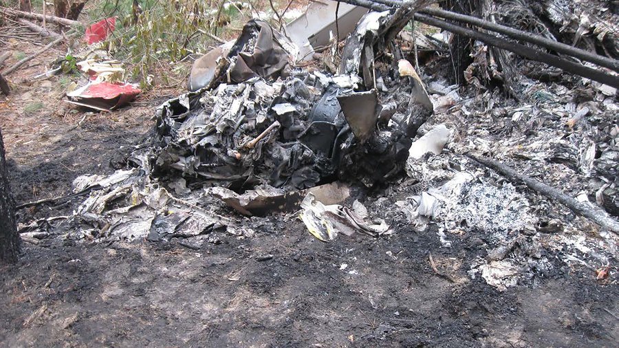 Right Engine as Found with Propeller Attached