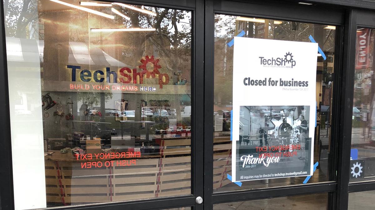 TechShop to declare bankruptcy, shuts down suddenly - Silicon Valley ...