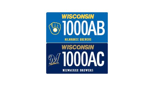 Brewers fans favor retro logo on license plates - Milwaukee Business ...