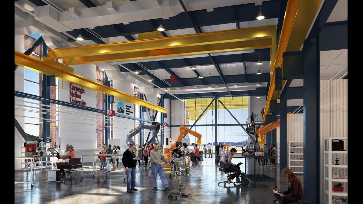 Group gets first look at new technology hub at Hazelwood Green's Mill ...