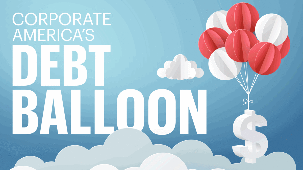 Corporate America's debt balloon: Companies including Amazon, Microsoft ...