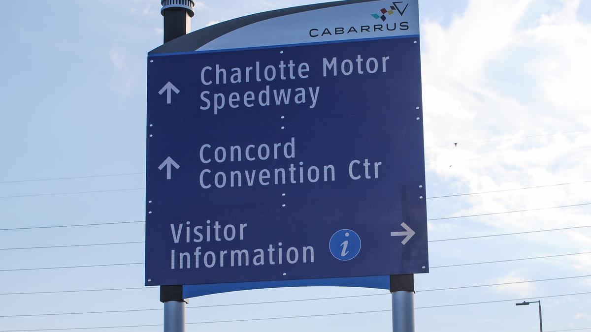 This way, visitors: Way-finding sign system in Cabarrus County guides ...