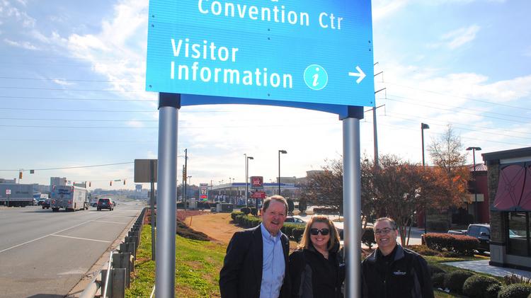 This way, visitors: Way-finding sign system in Cabarrus County guides ...