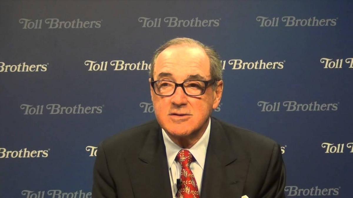 Robert Toll of Toll Brothers gives $3M to University of Pennsylvania ...