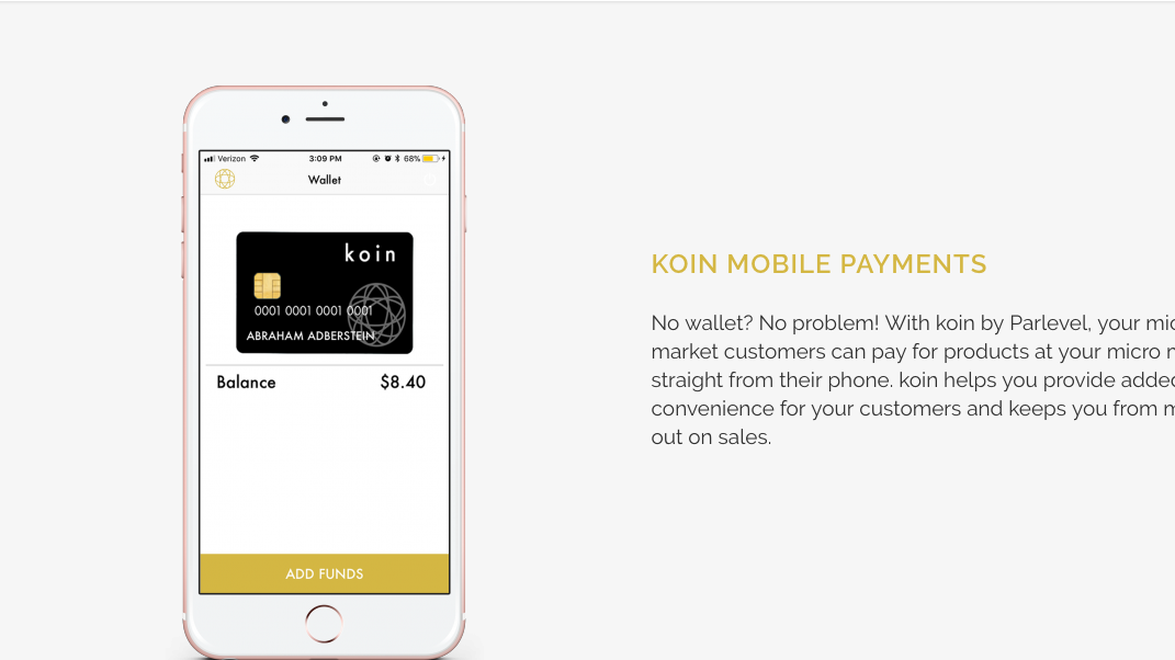 San Antonio-based Parlevel Systems Inc. releases koin mobile wallet and ...