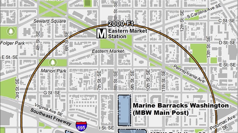 The 5 options for a new Marine barracks in Washington - Washington ...