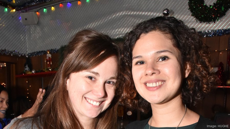 VIPs celebrate opening of Tinsel, a holiday-themed pop-up cocktail bar ...
