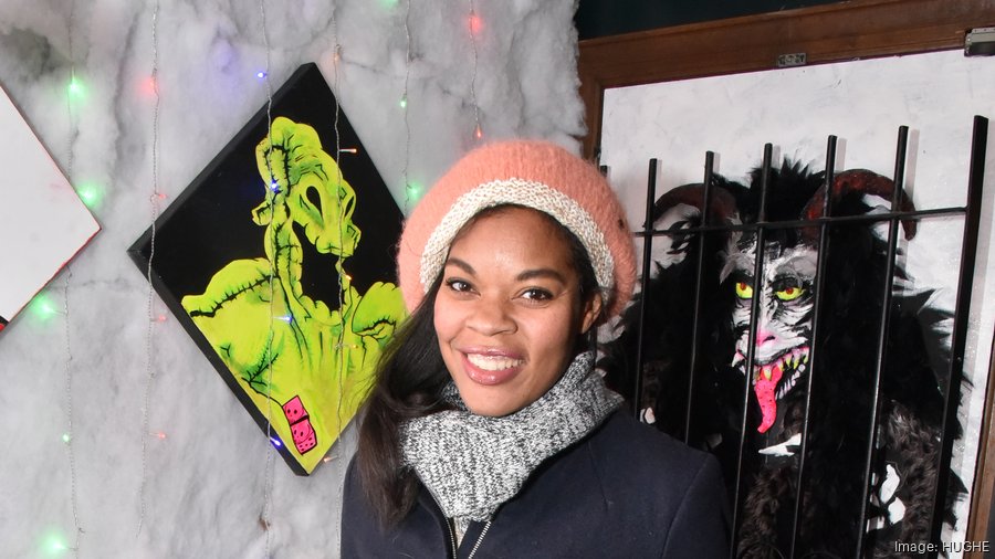 VIPs celebrate opening of Tinsel, a holiday-themed pop-up cocktail bar ...