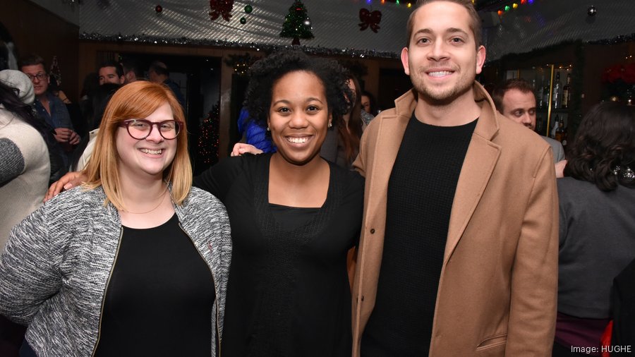 VIPs celebrate opening of Tinsel, a holiday-themed pop-up cocktail bar ...