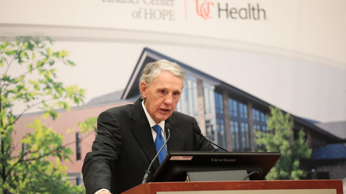 Cincinnati’s $50M donor Harry Fath is ‘trying to set an example ...