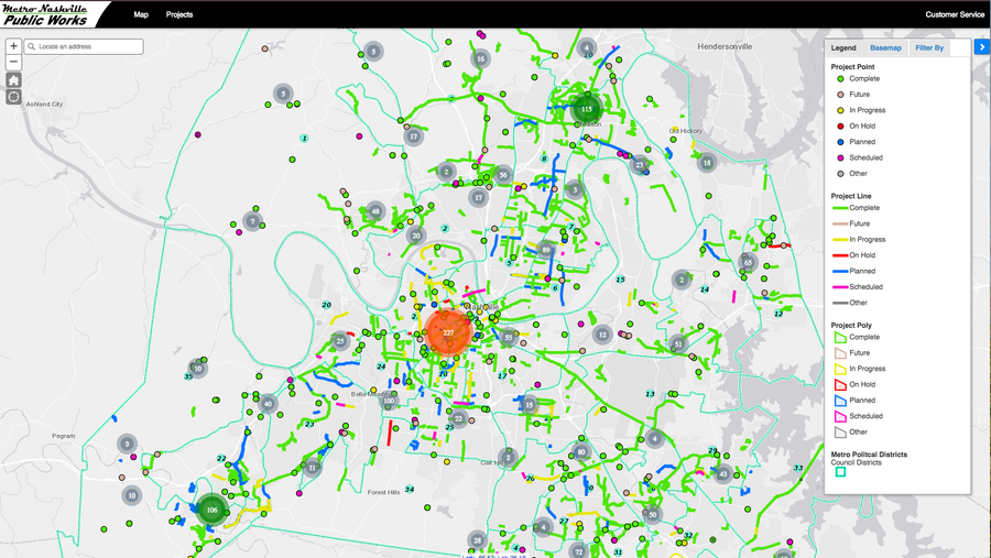 Metro Public Works rolls out interactive Capital Projects Viewer ...