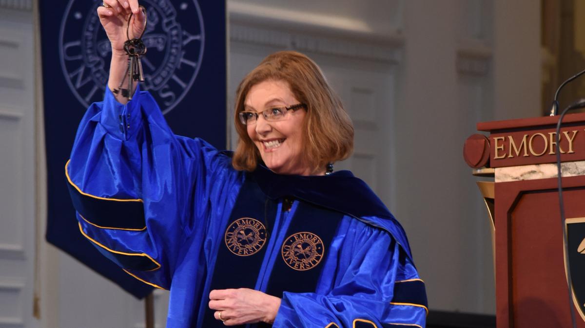Emory University President Claire Sterk to retire - Atlanta Business ...