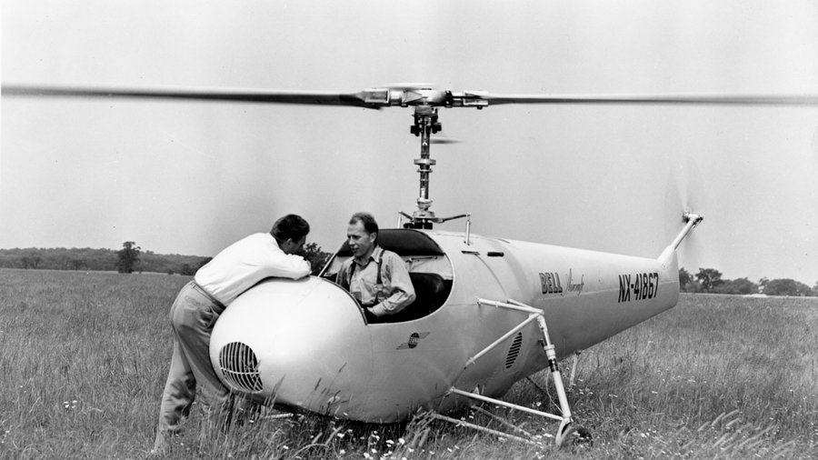 As Bell Helicopter looks to the future, check out its 80-year history ...