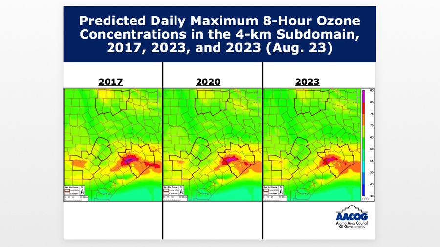 Environmental Protection Agency gives San Antonio a pass on air quality, for now - San Antonio ...