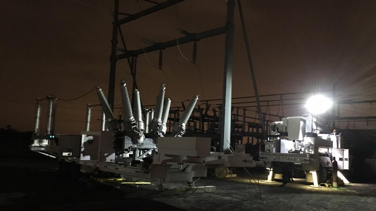 AEP Texas deploys mobile power substations as frigid temperatures grip ...