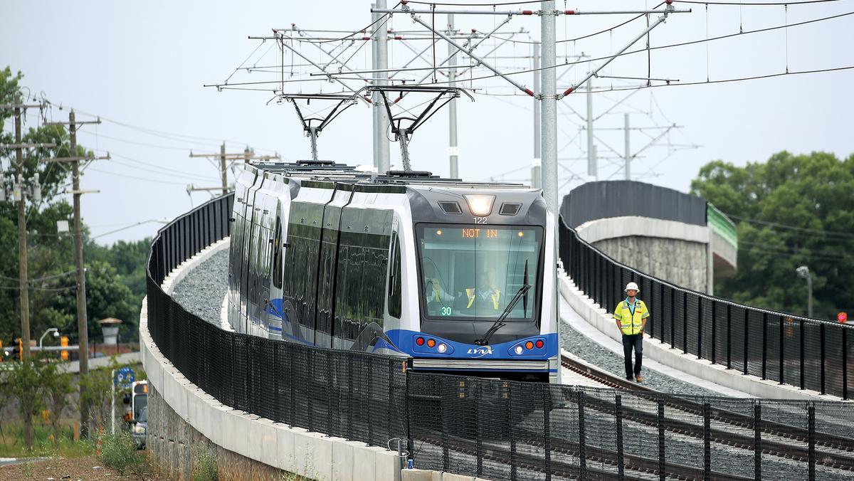 Opening date for Blue Line Extension announced - Charlotte Business Journal