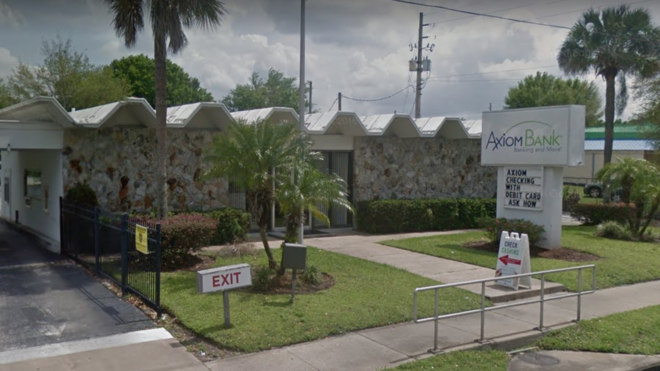 Axiom Bank closing branches - Tampa Bay Business Journal