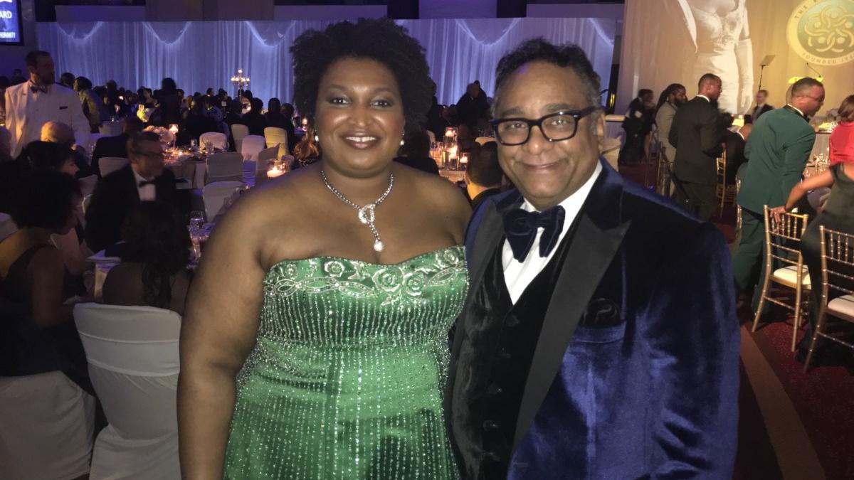 Stacey Abrams takes 'stay and fight' message to Hollywood - Atlanta ...