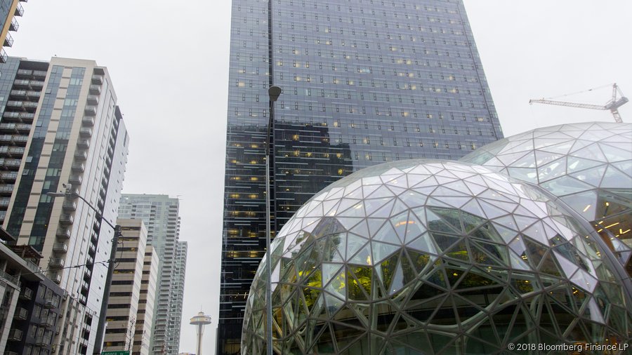 First look: Inside the Amazon.com Spheres building in downtown Seattle ...