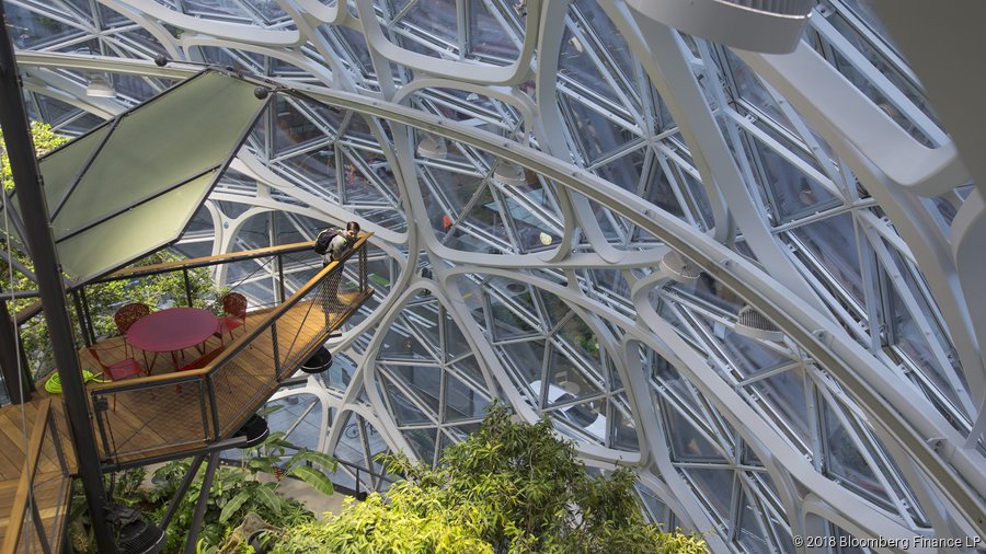 Sneak peek inside Amazon’s bio dome