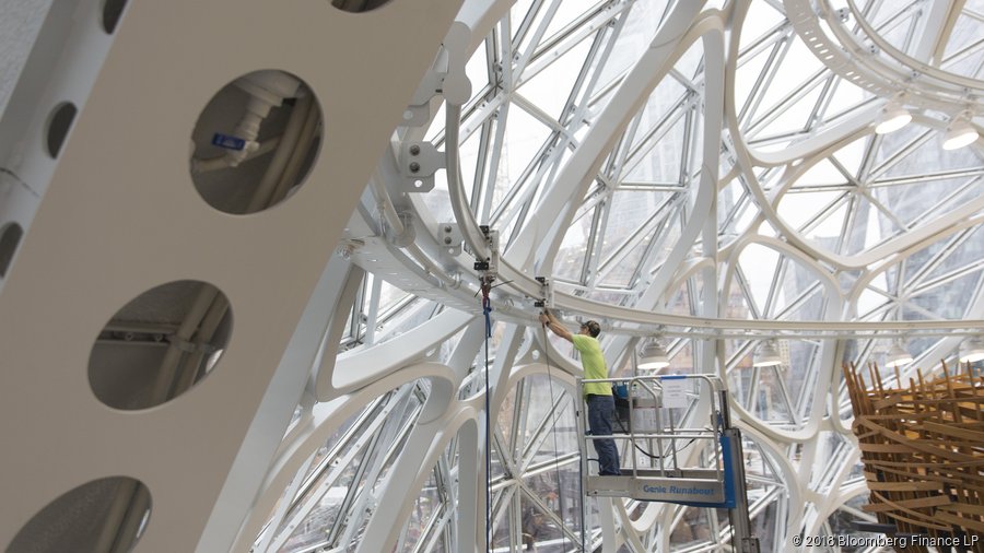 Sneak peek inside Amazon’s bio dome