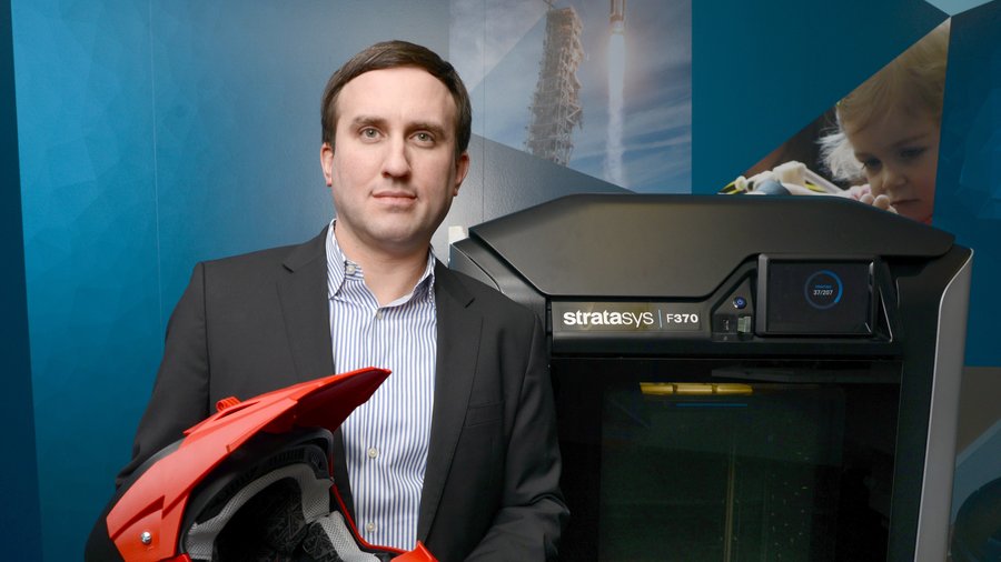 Stratasys Americas President Rich Garrity speaks on the newest uses of ...