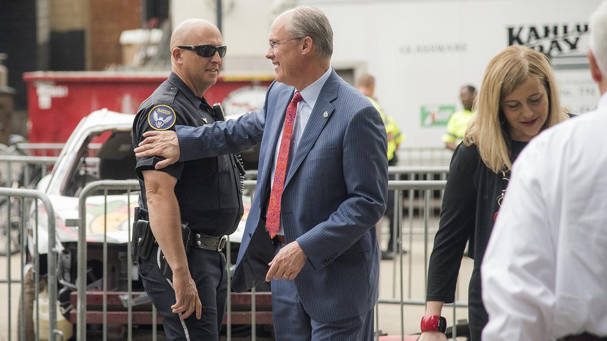 Calendar: Where Megan Barry and her bodyguard, Rob Forrest, spent time ...