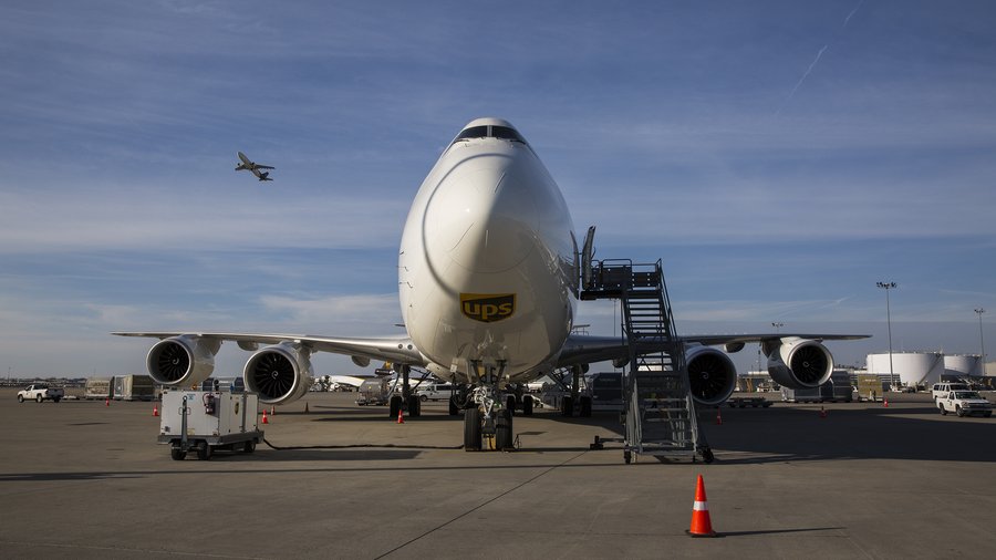 New UPS Boeing 747-8F