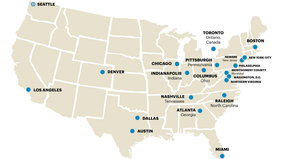 Amazon map