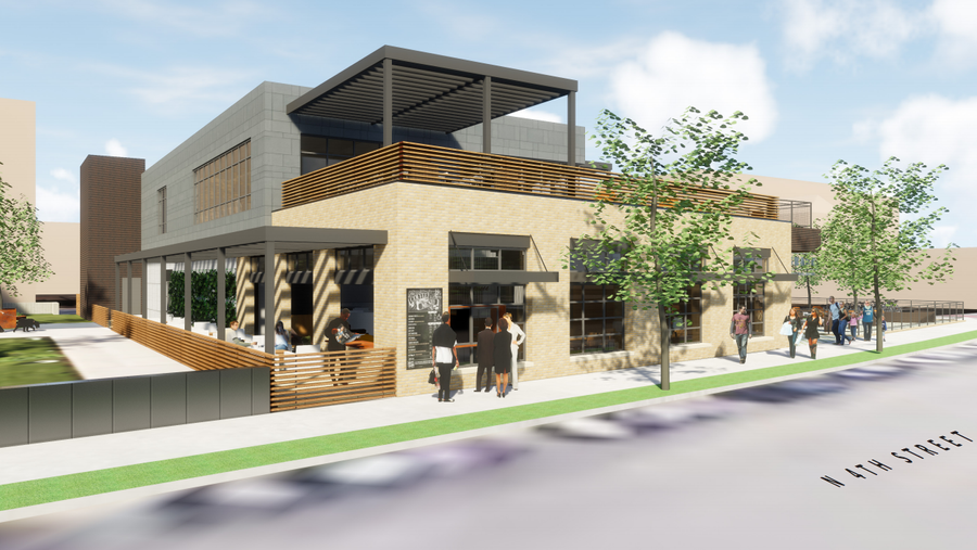 Two-story food hall with rooftop patio pitched near Target Field ...