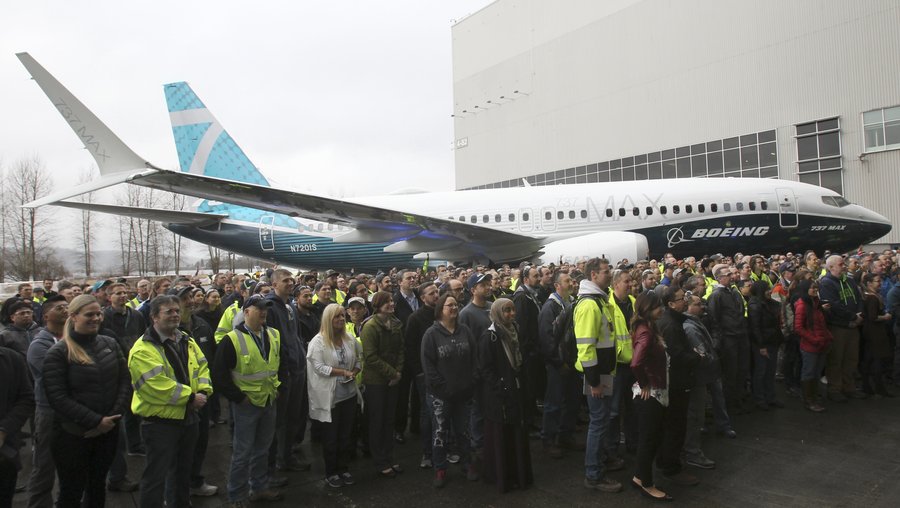 New Boeing 737 Max 7 takes flight for the first time in Renton - Puget ...