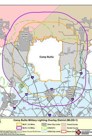City of San Antonio new zoning code restricts new development lighting ...