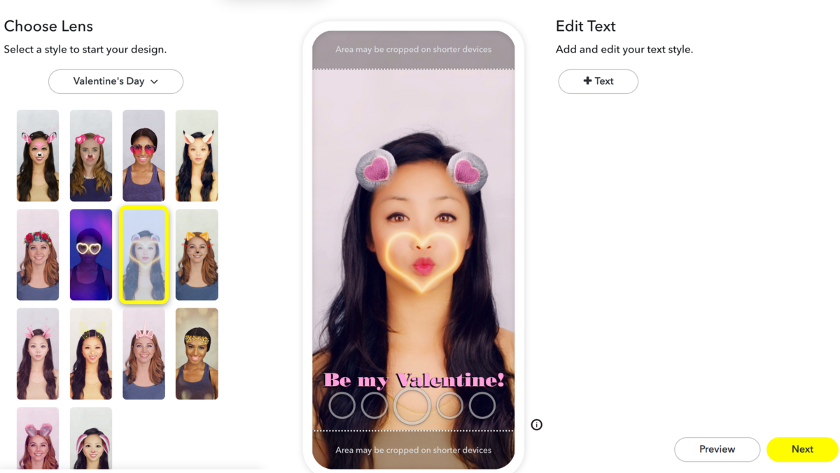 Snapchat now sells custom AR lenses starting at $10 - L.A. Business First