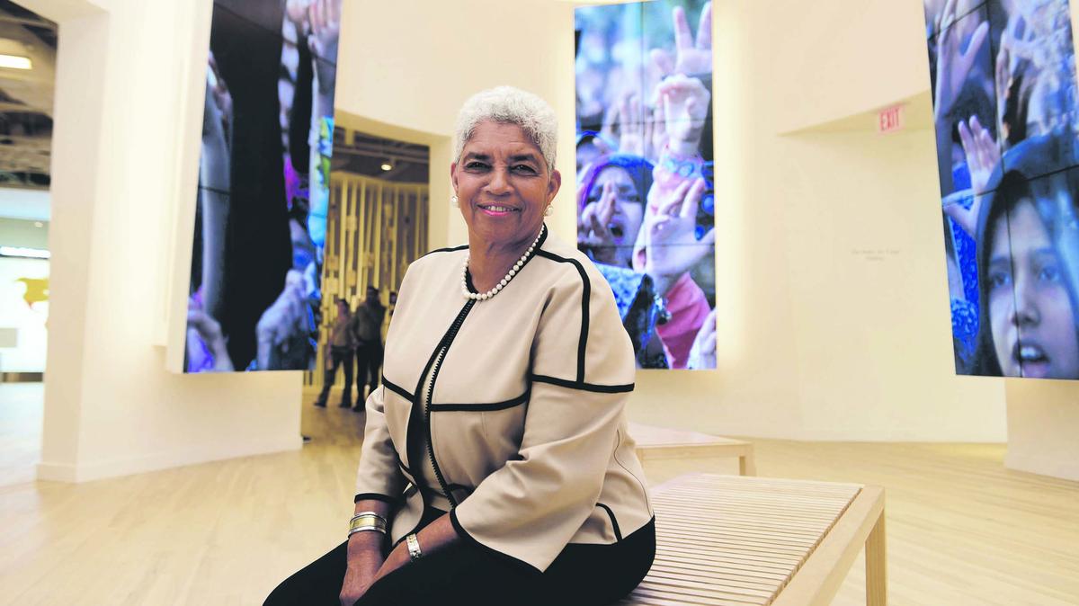 Former Atlanta Mayor Shirley Franklin honored with Dan Sweat Award ...