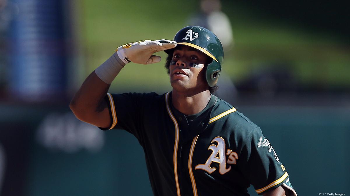 Khris Davis isn't swinging at endorsement pitches - San Francisco ...