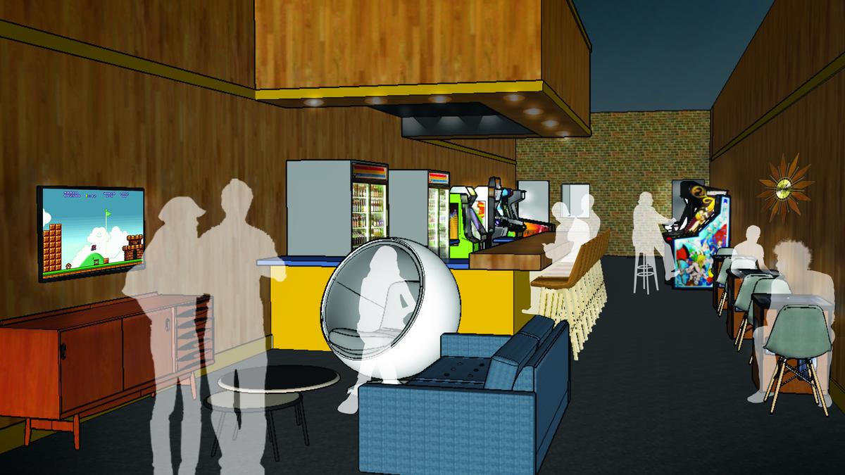 Rec Room bar-arcade being set up in Five Points by Bearded Pig founders ...