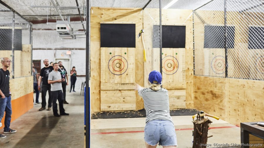 Urban Axes, an ax-throwing bar, to open in Houston - Houston Business ...