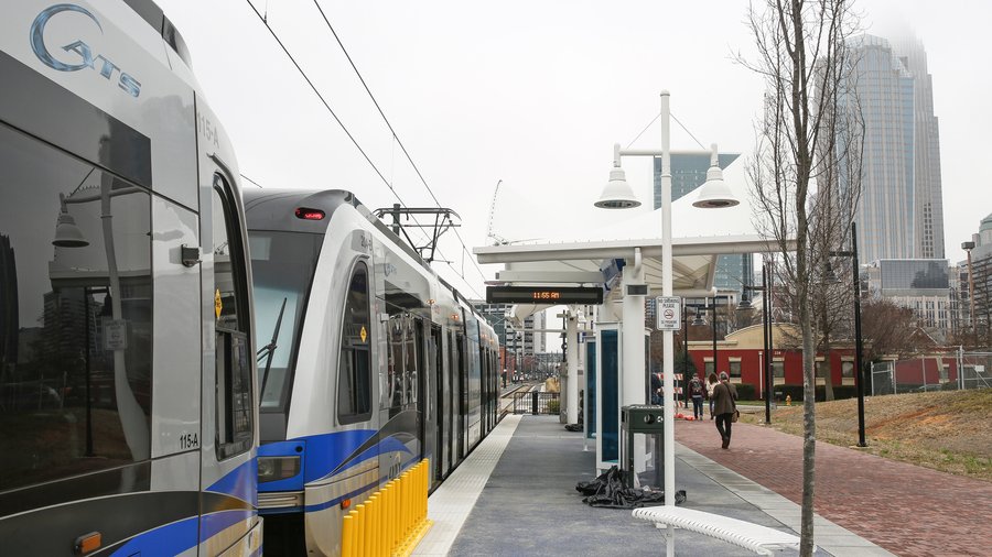 Early look: Charlotte Area Transit System prepares to open Blue Line ...