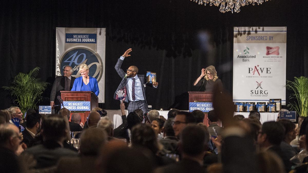 Bucks' Bango, boisterous crowd help honor 40 Under 40 winners ...