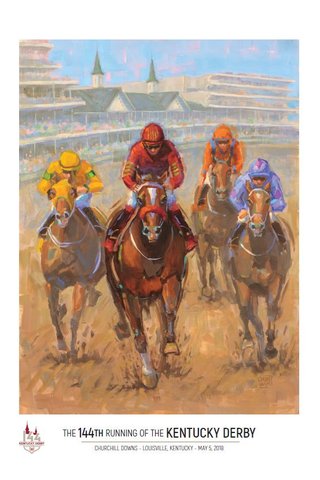 Churchill Downs unveils Kentucky Derby, Oaks posters - Louisville ...