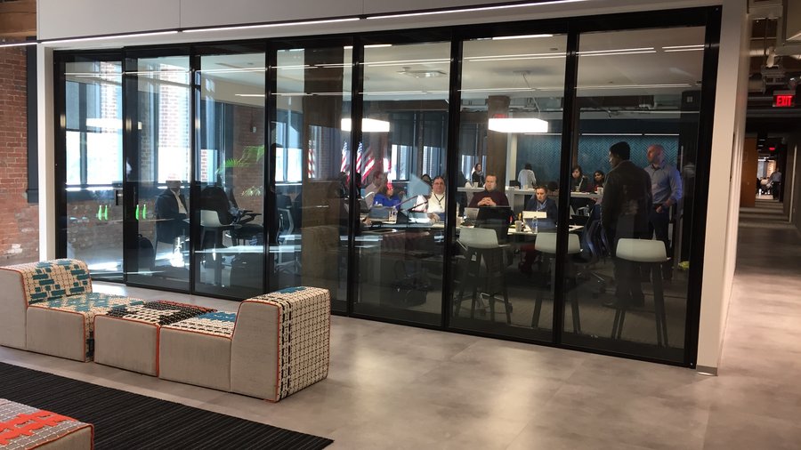 Accenture Buggyworks - lobby conference room