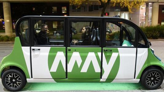 Downtown Tampa flirts with driverless vehicles for a day - Tampa Bay ...